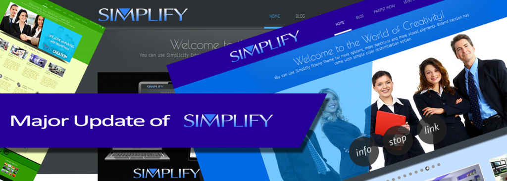 Most Popular SIMPLIFY has been Updated, You should Update your Site - D5 Creation